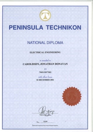National diploma | PDF | Education
