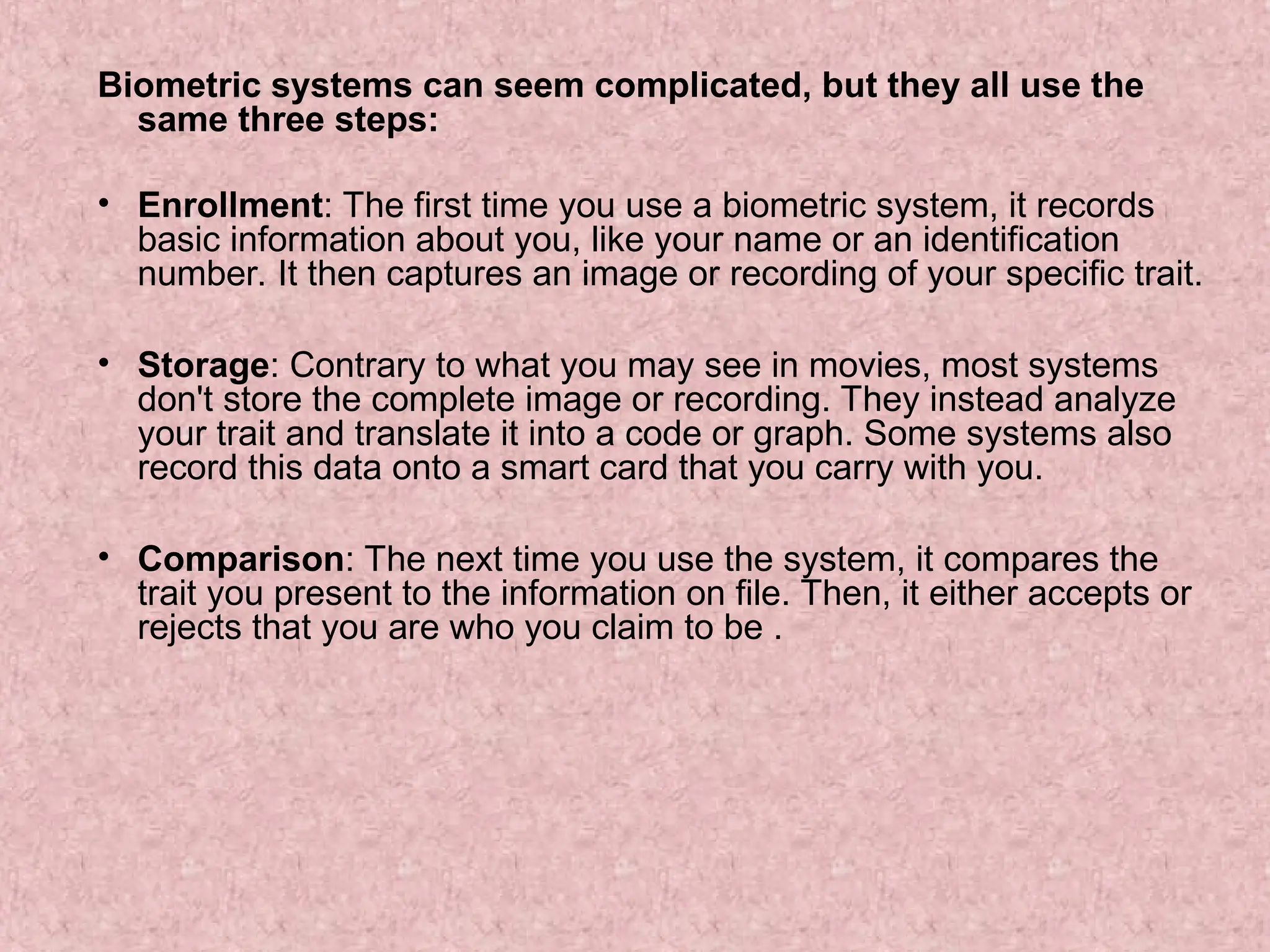 Envisioning the future using iris scanning biometrics | PPT