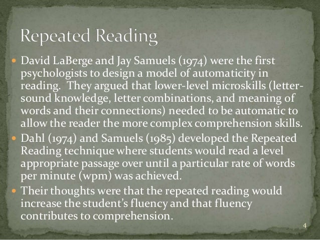 Repeated Reading and CBM-R PPT