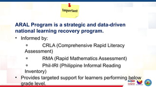 ARAL Program Overview/aral rerading basic and aral reading plus | PPTX