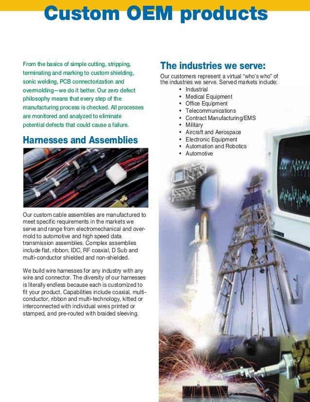 General Cable Wire Harness and Assembly Brochure
