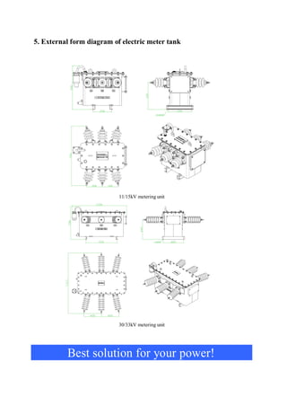 RBM Type Outdoor metering unit catalog | PDF