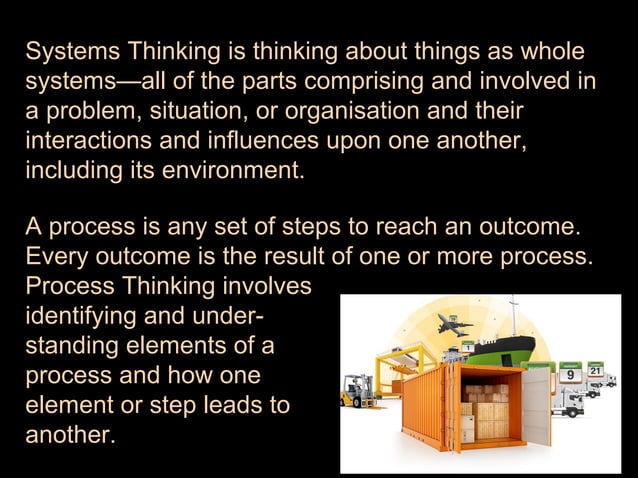 Systems Thinking The Orange Metaphor | PPT