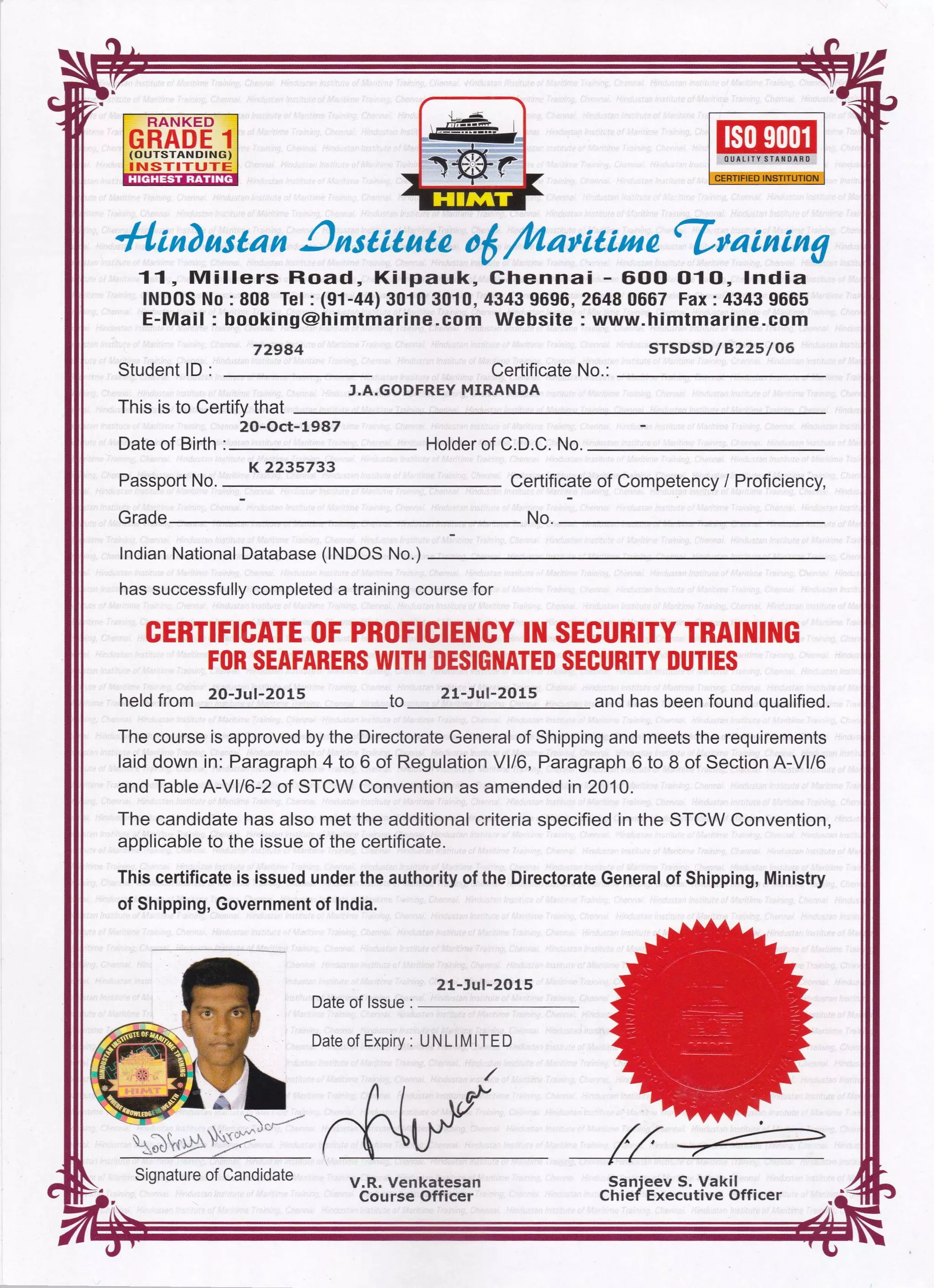 certificates | PDF