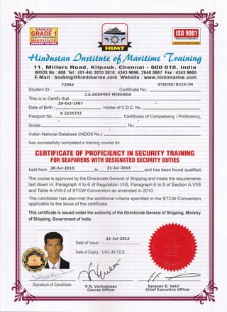 certificates | PDF