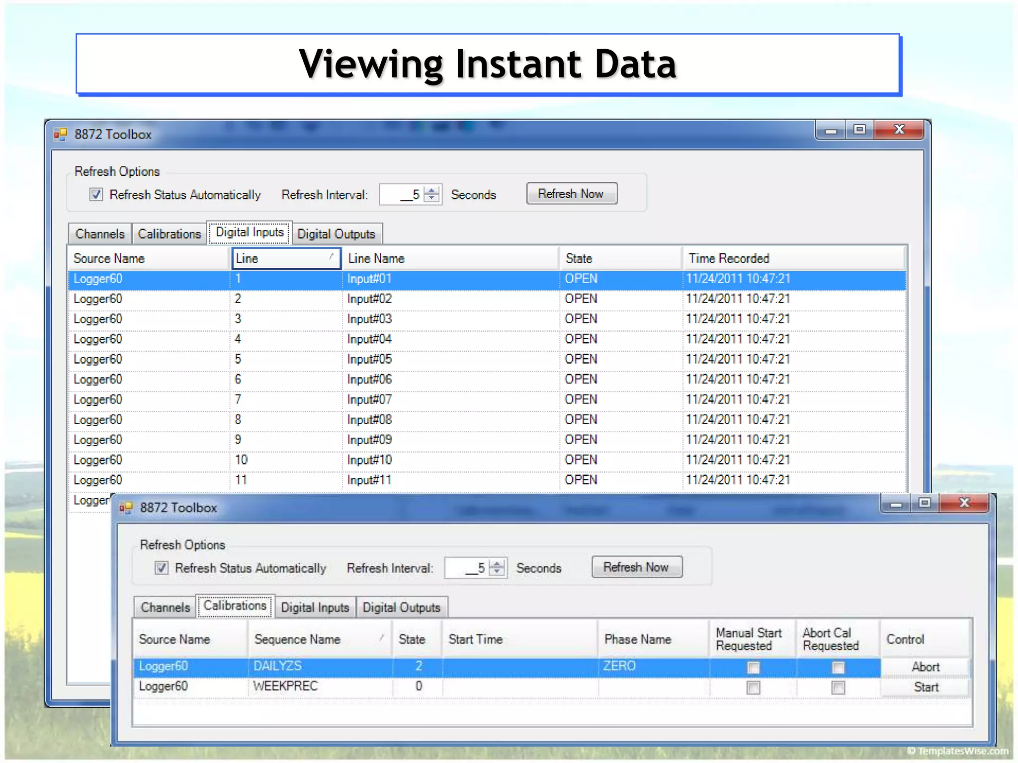 Agilaire 8872 Data Logger | PPTX