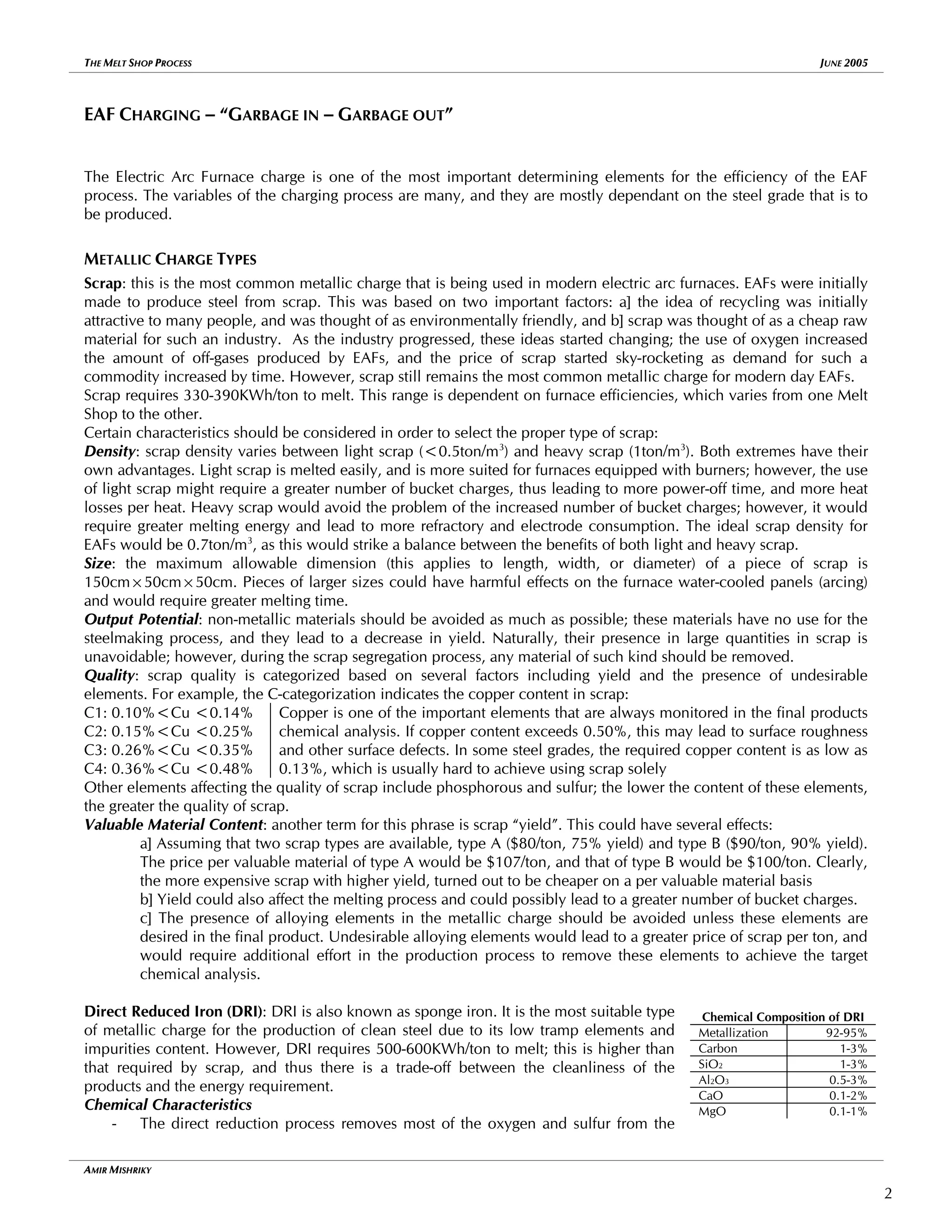 88776543 the-melt-shop-process | PDF