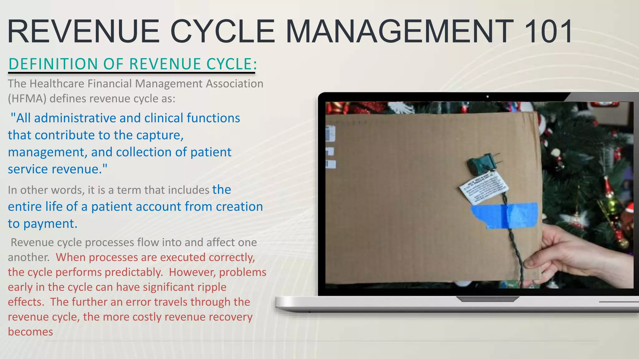 Introduction to Revenue Cycle Management | PPTX