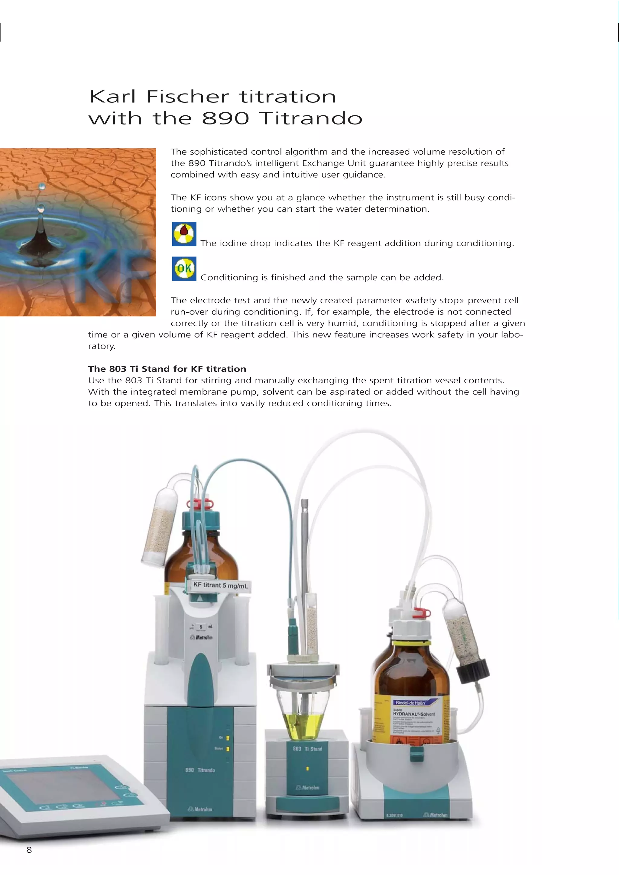 888 Titrando for Titration Applications from Metrohm | PDF