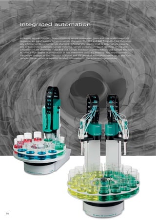 888 Titrando for Titration Applications from Metrohm | PDF