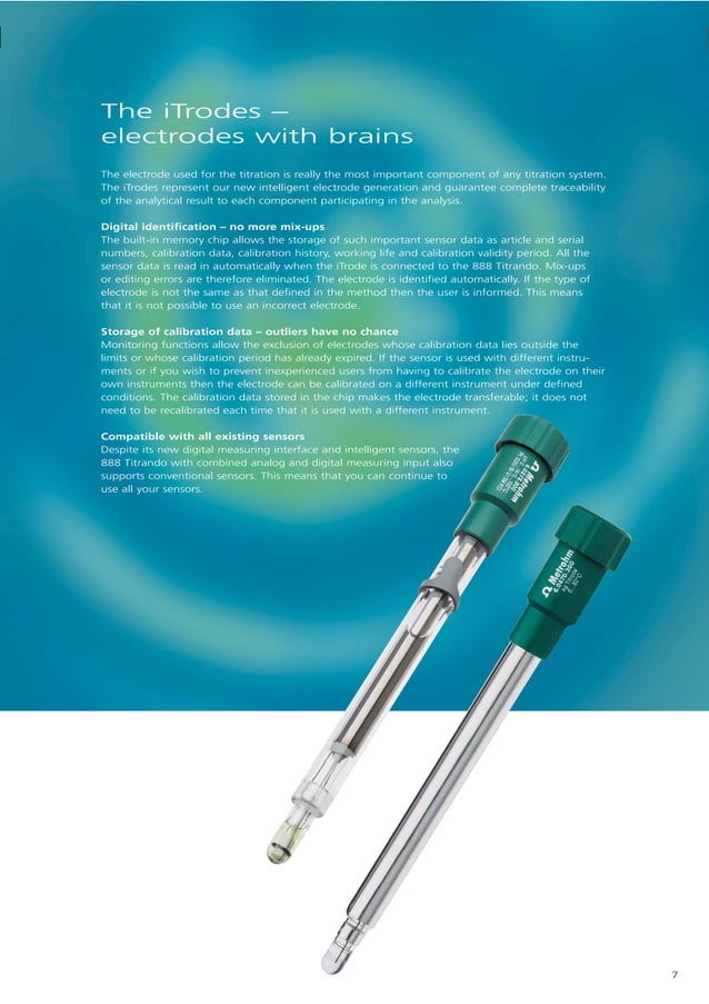 888 Titrando for Titration Applications from Metrohm | PDF