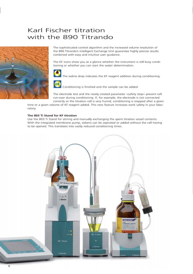 888 Titrando for Titration Applications from Metrohm | PDF