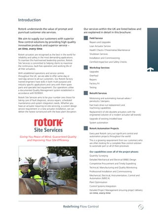 RSS Rotork UK Projects and Services | PDF