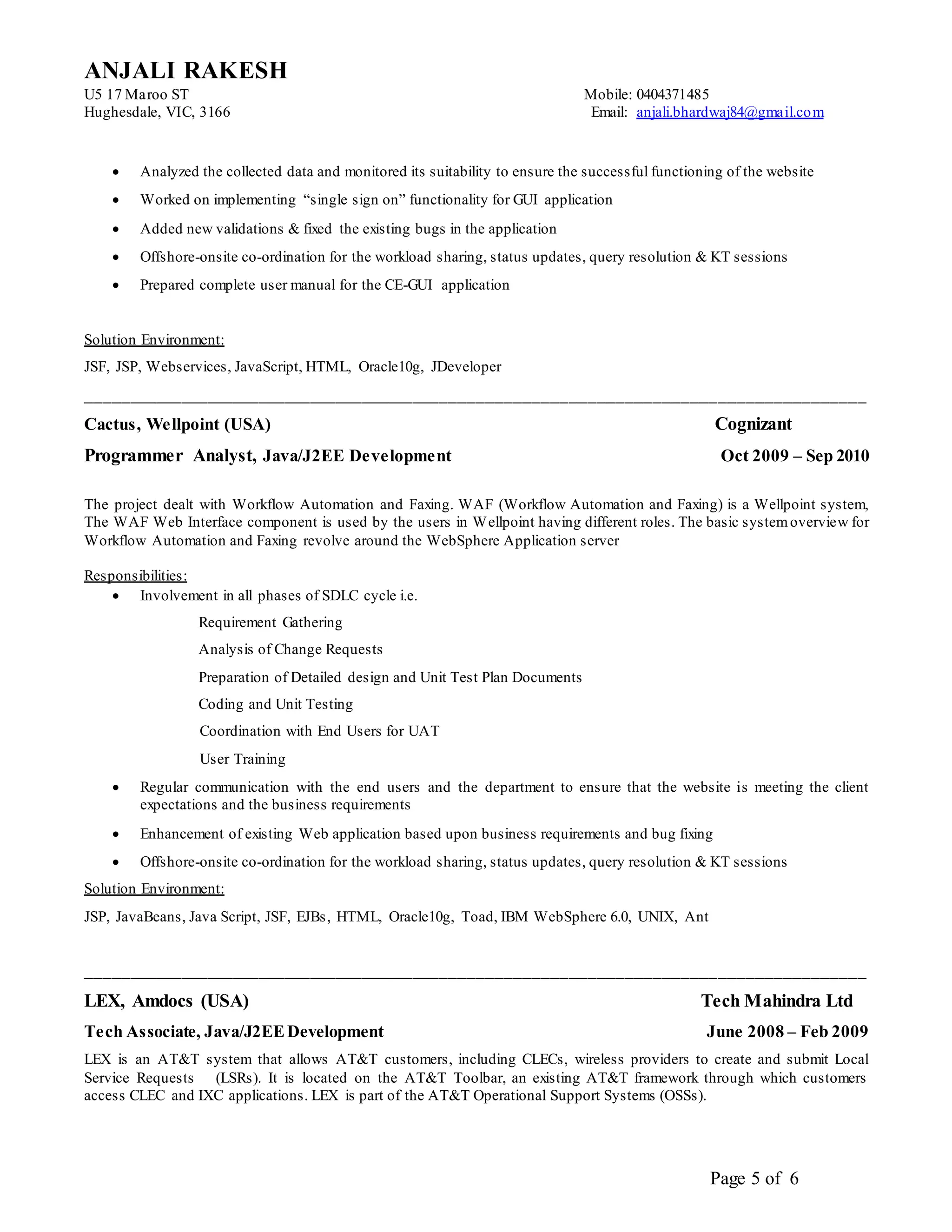 Resume_Anjali Rakesh_BA_Sales Force | DOCX