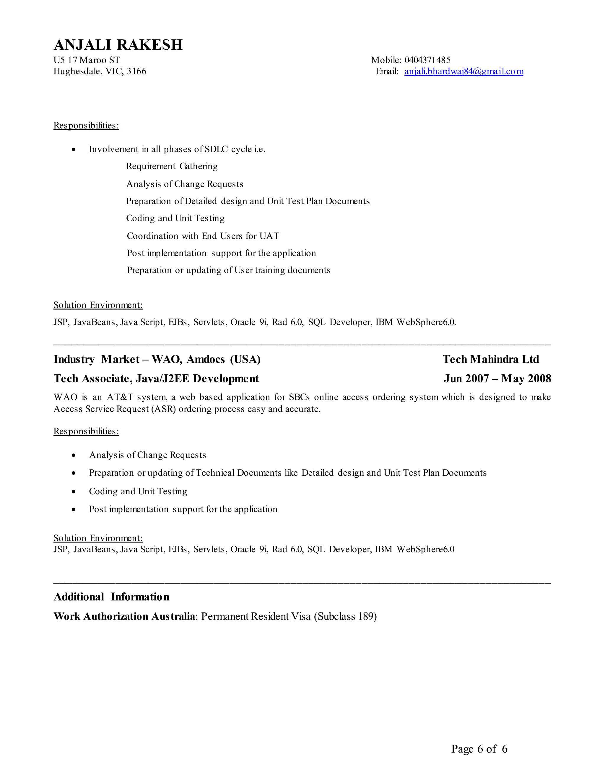 Resume_Anjali Rakesh_BA_Sales Force | DOCX