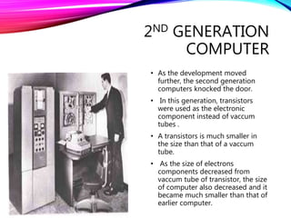 5 PEN PC TECHNOLOGY with GEN OF Computers | PPTX