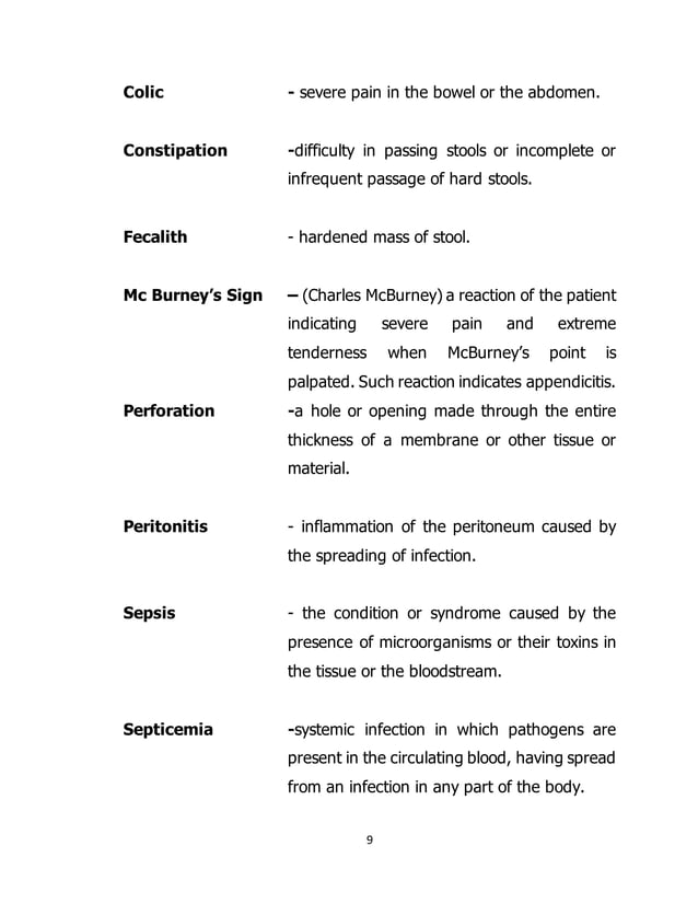 88887820 a-case-study-on-acute-appendicitis | DOCX | Digestive Disorders | Diseases and Conditions