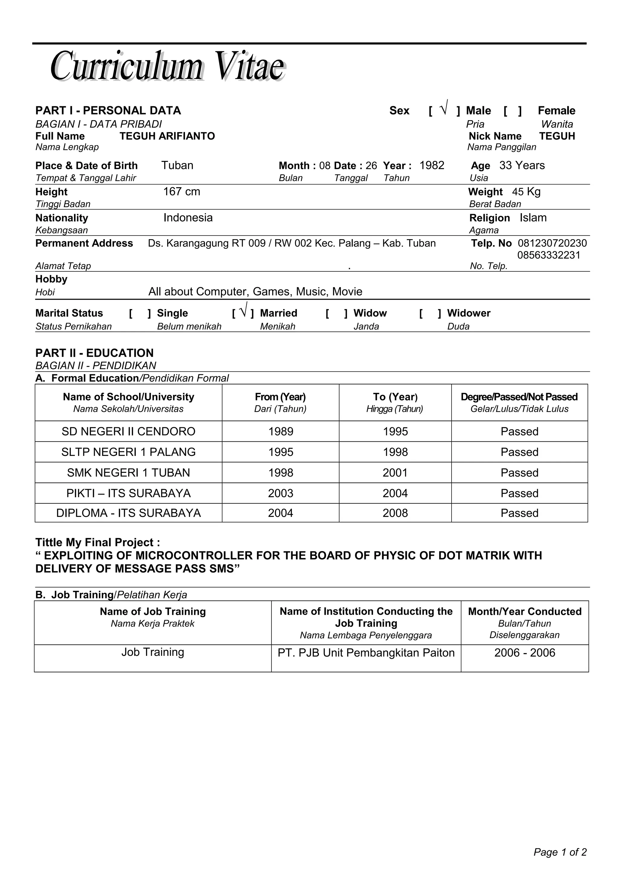 CURRICULUM VITAE.DOC