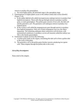 Concepts of Genetics 2nd Edition Brooker Solutions Manual | PDF