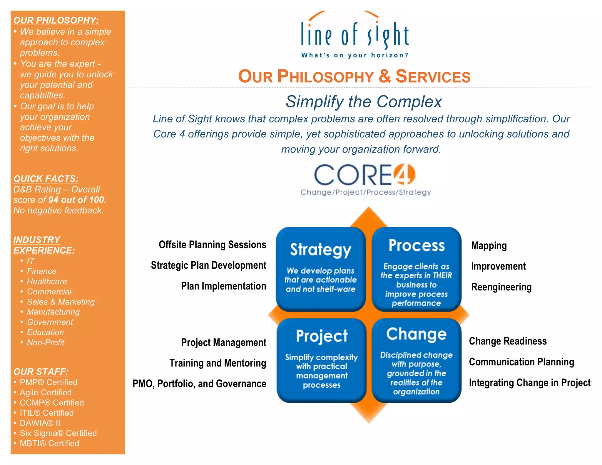 LoS Core4 Overview (revMay 2016) | PDF