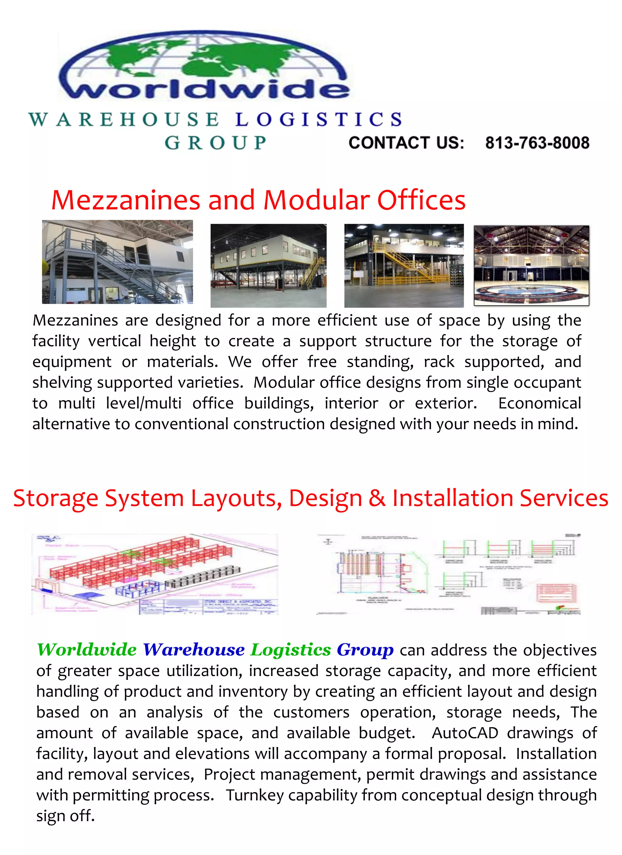 Worldwide Warehouse Logistics Group Marketing | PDF