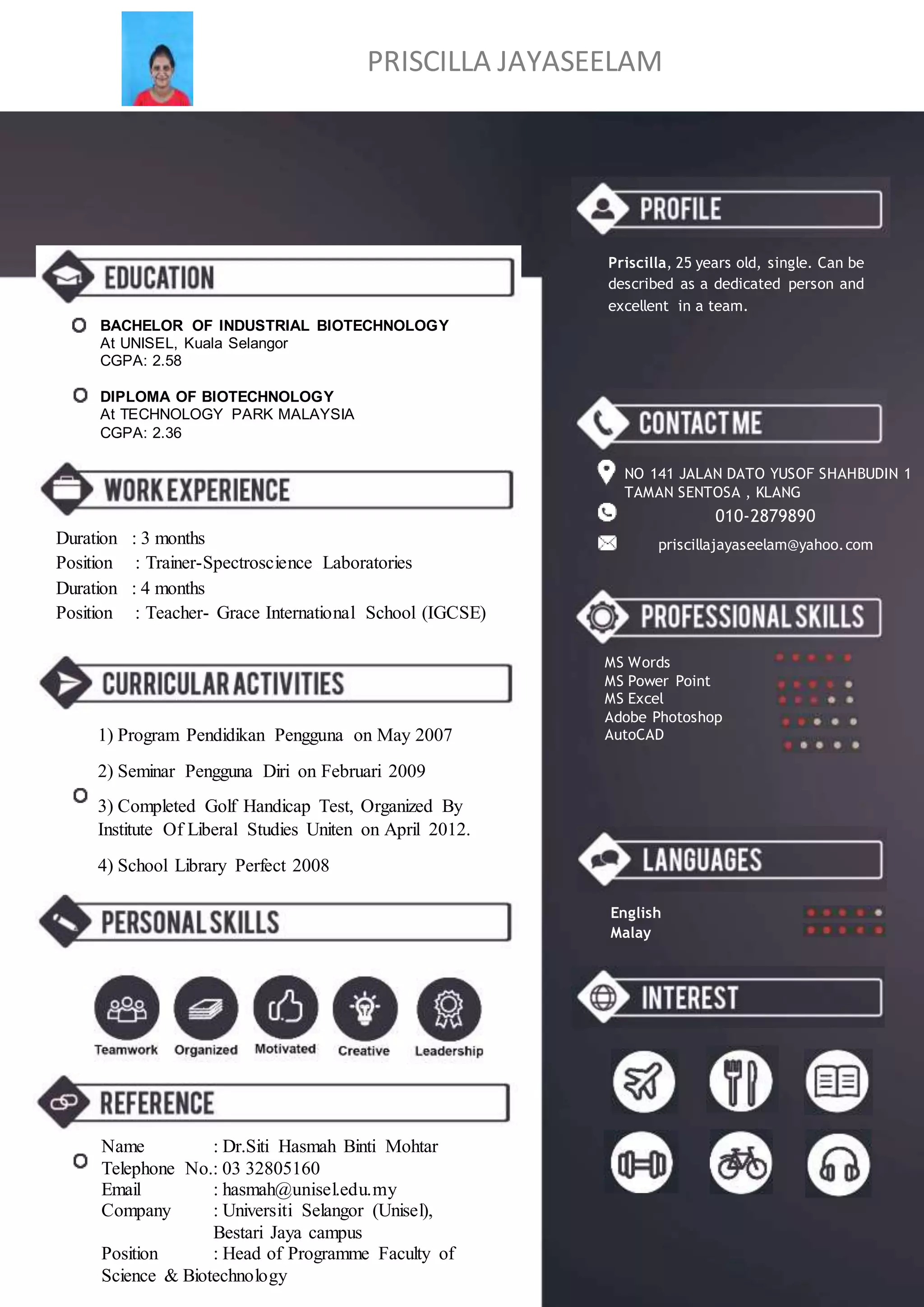 my resume | DOCX