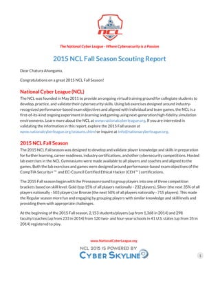 Scouting report | PDF