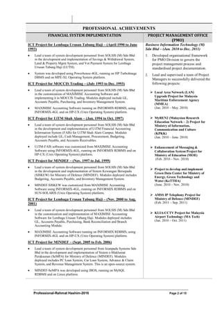 Professional-Rahmat Hashim-2016 | PDF