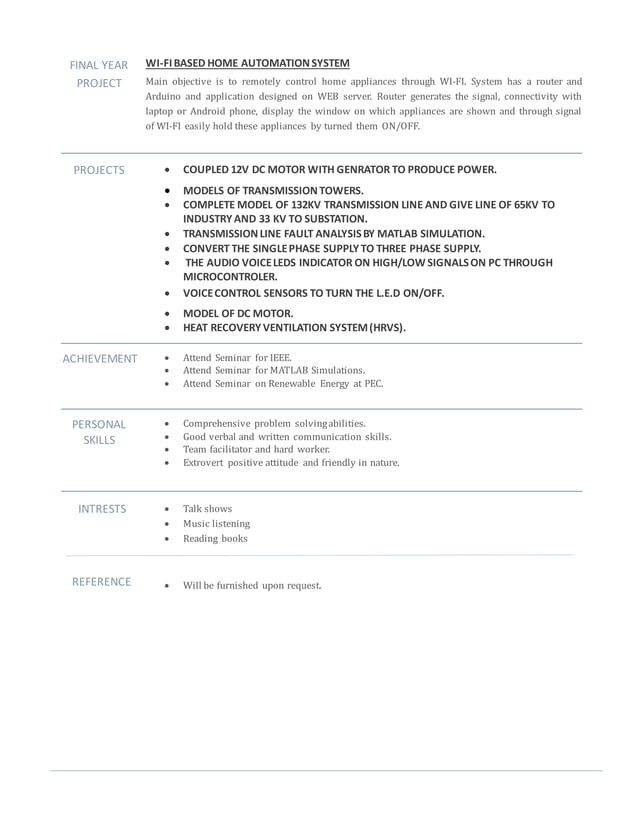 CV part 1 | PDF
