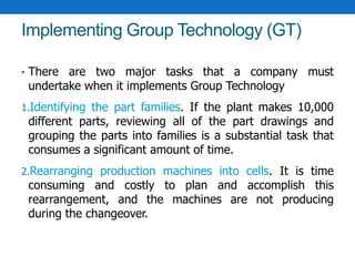 Group Technology | PPTX | Mechanical and Industrial Engineering ...