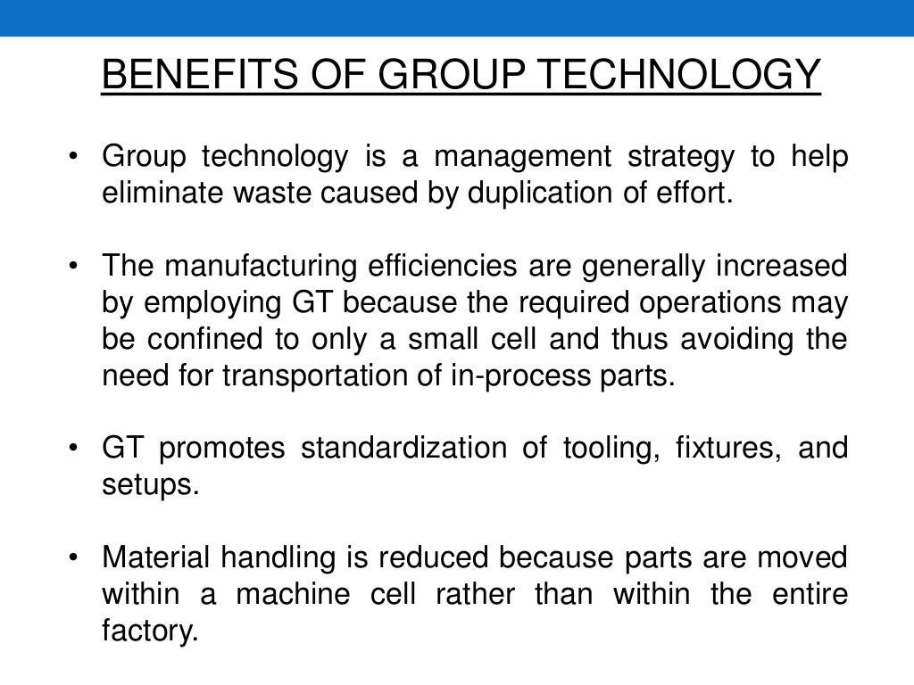 Group Technology
