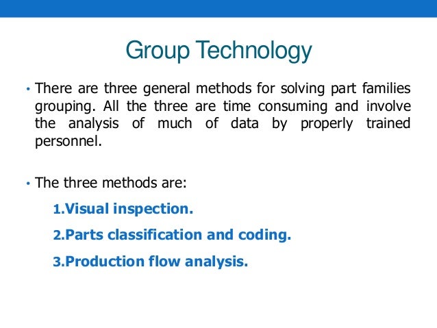 Group Technology