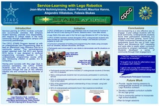 CPCC_Service_Learning_LegoRobotics | PDF