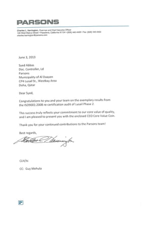 Letter from CEO | PDF