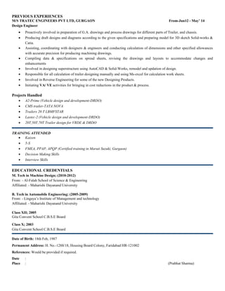 Updated Resume-Prabhat sharma | DOC