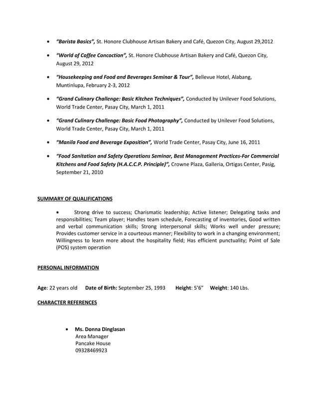 Updated resume | ODT