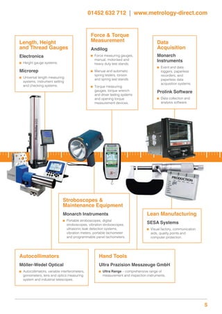Metrology_Brochure_2015 | PDF