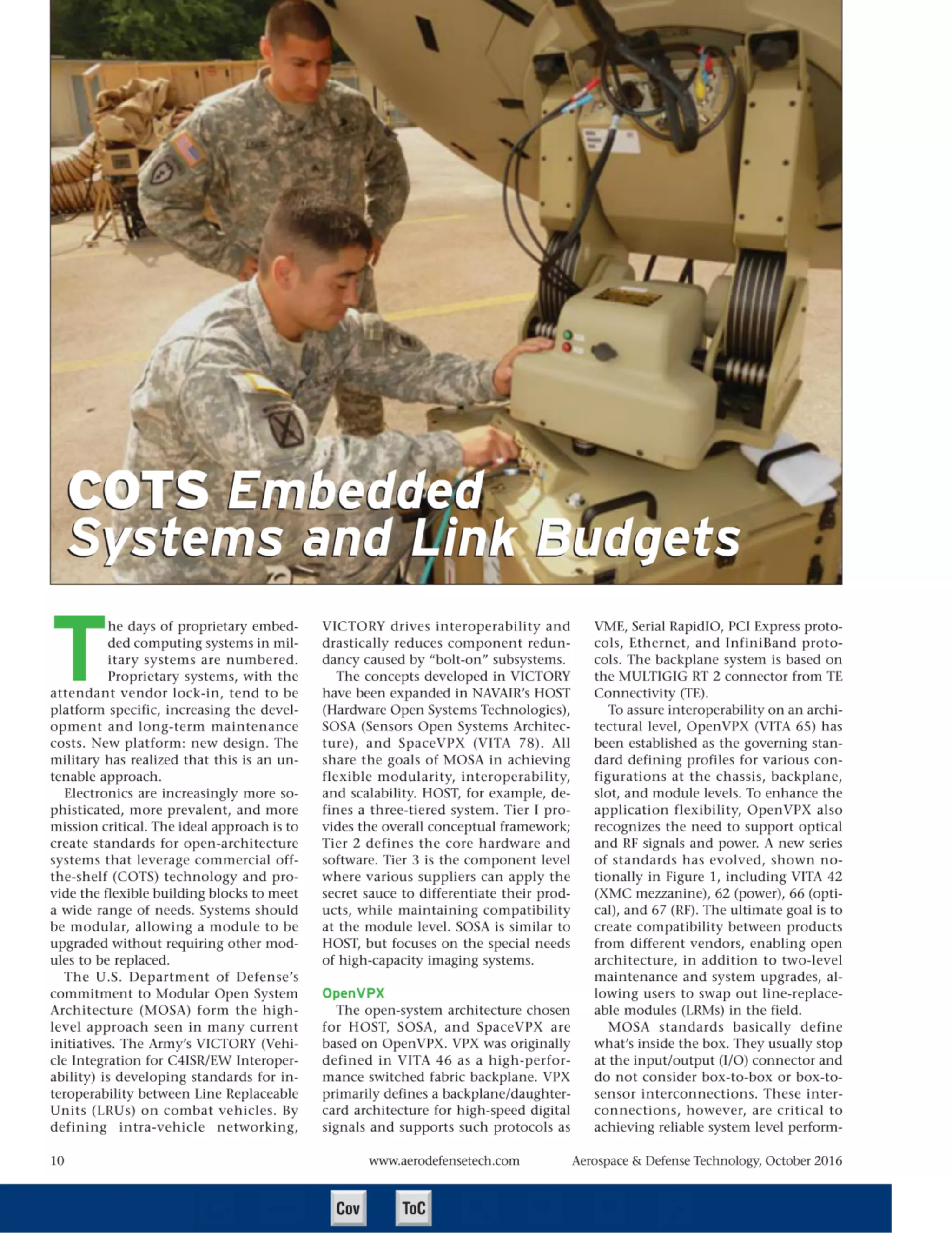 COTSEmbeddedSystems.ADT-Oct2016 | PDF