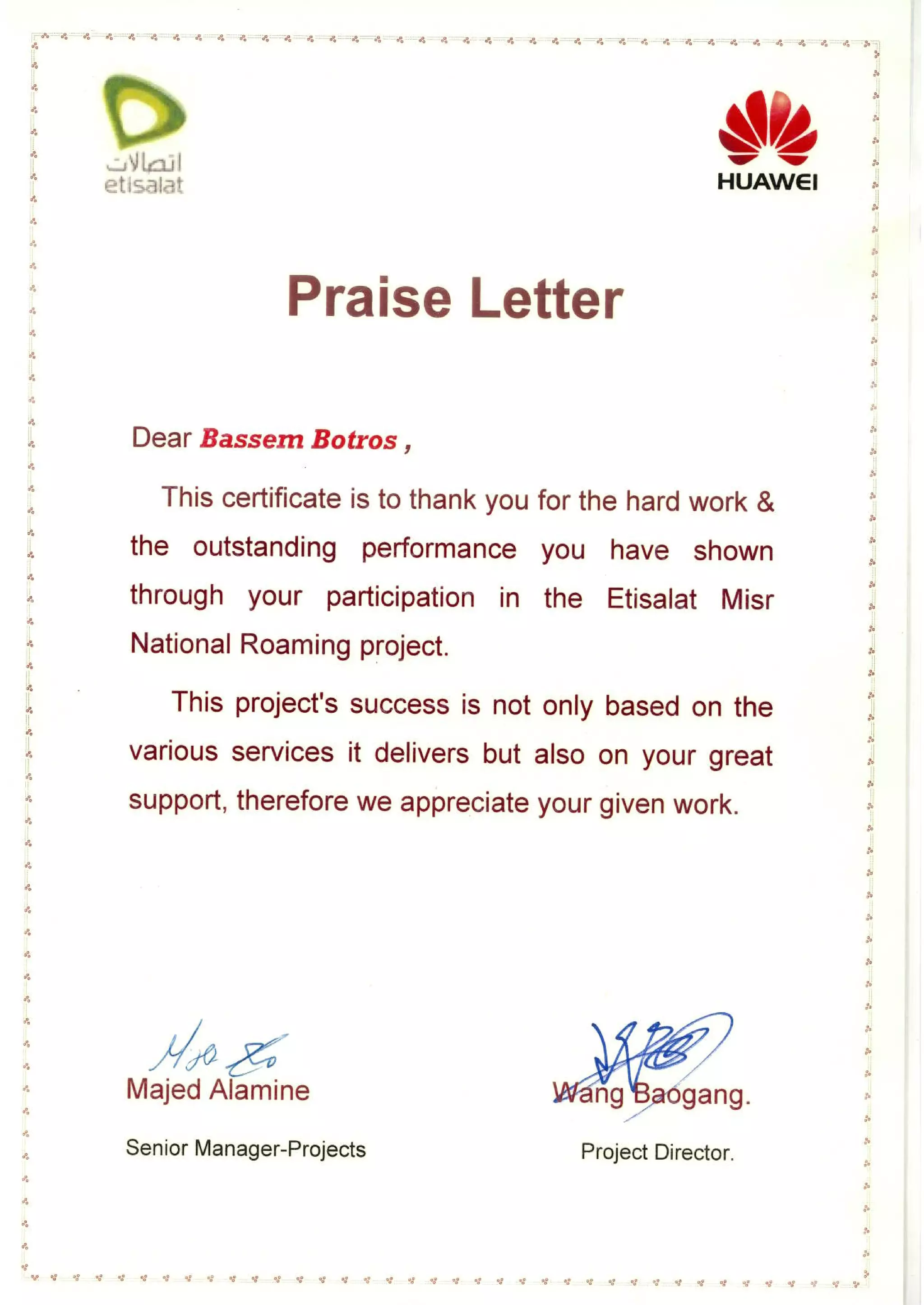 Praise_Letter | PDF