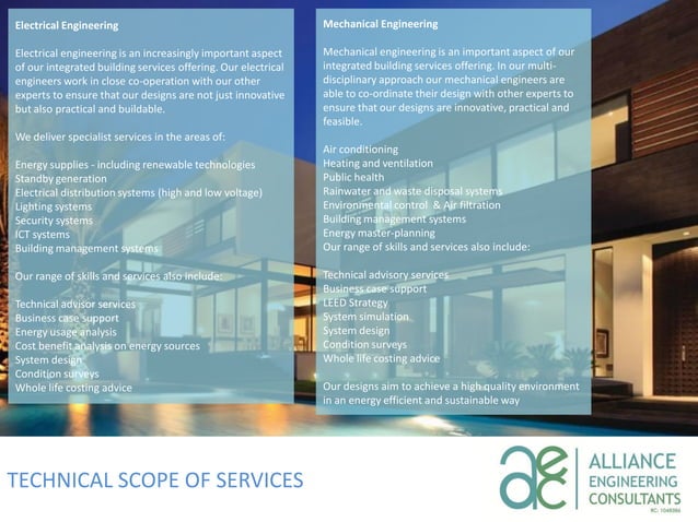 AEC Company profile 2015 | PDF | Civil Engineering Industry | Industries