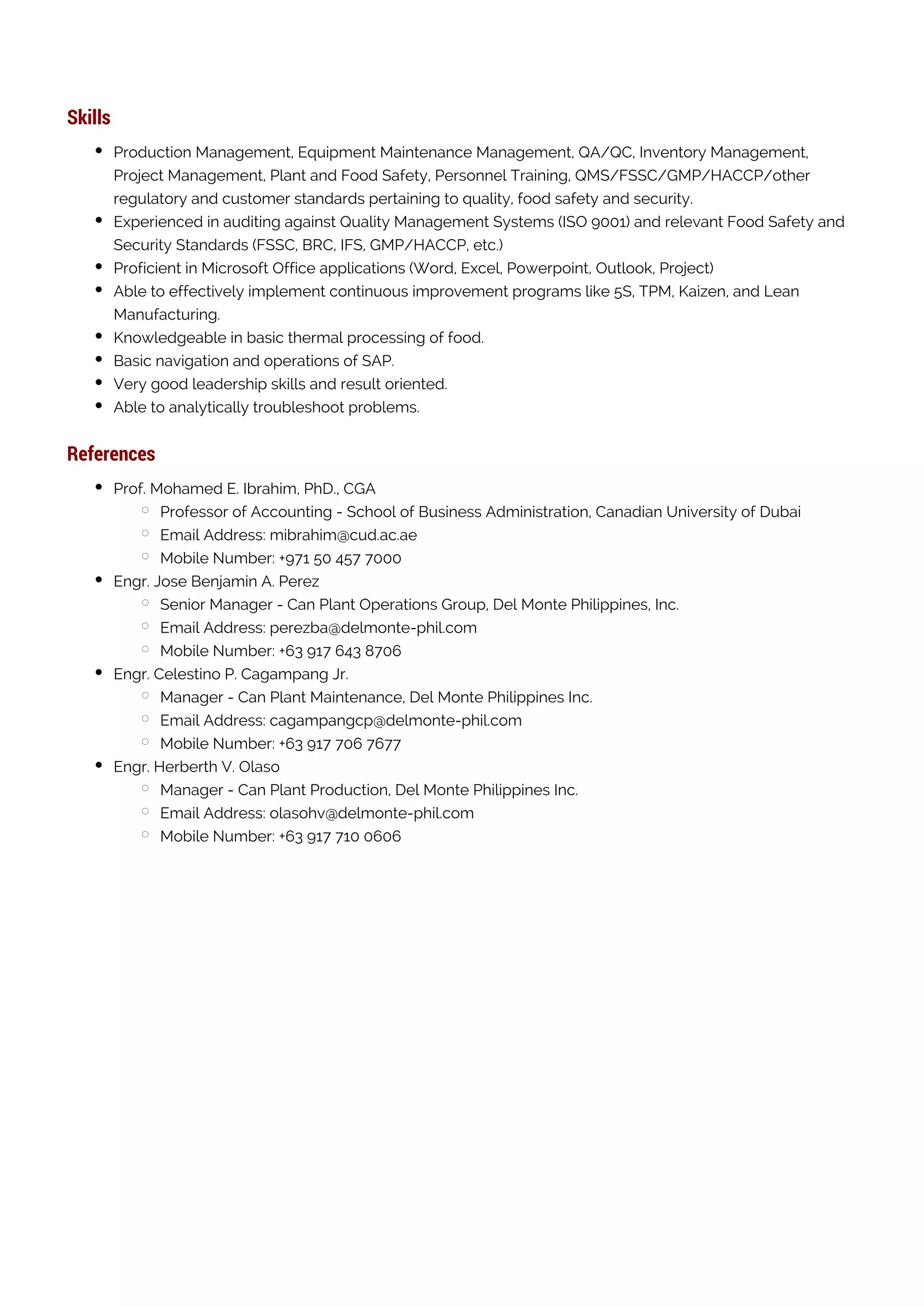 ECLaVictoria CV | PDF