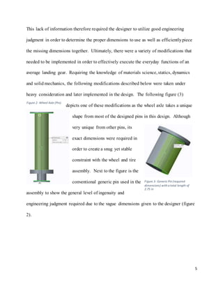 Landing Gear Project Final Report | DOCX