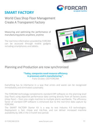 FORCAM White Paper (2016) - Lead by TRUE OEE | PDF