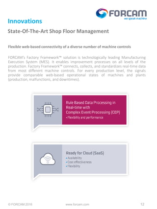 FORCAM White Paper (2016) - Lead by TRUE OEE | PDF