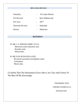 RESUME..HALFAN | PDF