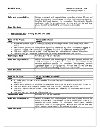 Rohit_Pandey | DOCX | Web Development | Internet