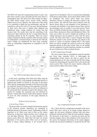 Power-Quality-Improvement-Using-PI-and-Fuzzy-Logic-Controllers-Based-Shunt-Active-Filter | PDF