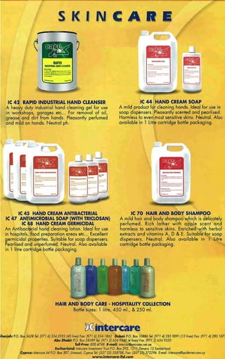 Intercare Chemicals brochure | PDF