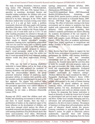 Home Environment as A Predictor of Academic Performance of Pupils with ...