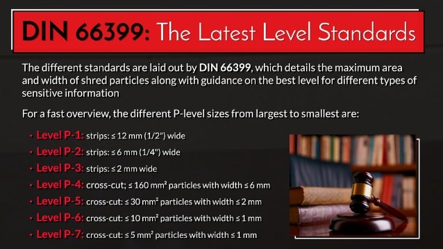 What Are the Different Shredder Security Levels